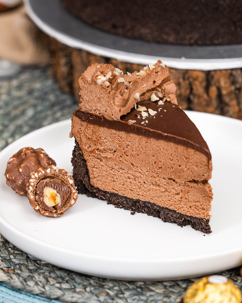 No bake Nutella Cheesecake