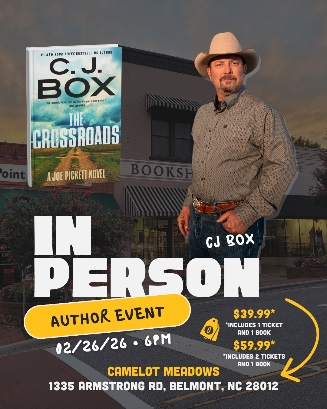 C.J. Box The Crossroads Release