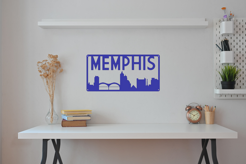 Memphis Sign | Simply Steel Metal D