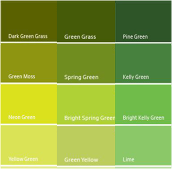 Green- a warm or a cool hue