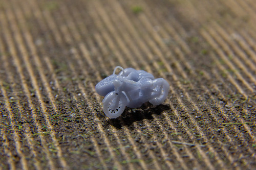 OO Gauge/N Scale Motor bike With Side Car | Railscale 33d
