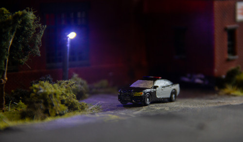 N scale Police Car | Railscale 33d