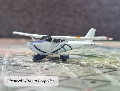 N Scale Cessna 172 Plane | Railscale 33d