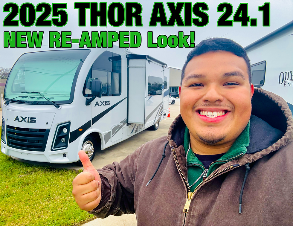 Compact Class A RV: 2025 Thor Axis 24.1 Motorhome