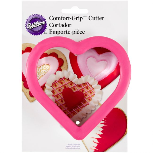 WILTON HEART COMFORT GRIP CUTTER | Sugar Craft Malta