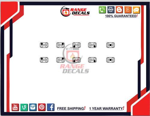 Whirlpool Stove Decals |6| Range Decals | Range Decals
