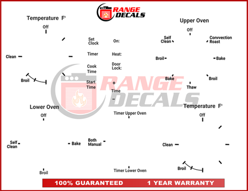 BOSCH Stove Decal | 43 | Range Decals | Range Decals