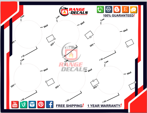 COSMO COS-DIC366 Decals | Range Decals | Range Decals