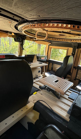 hmmwv interior