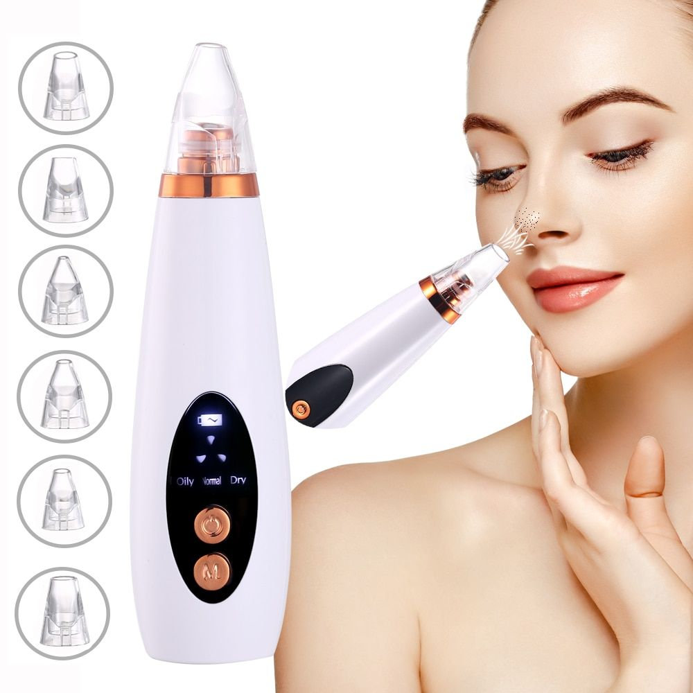 Electric Rechargeable Blackhead Remover – Get Rid Of The Blackheads