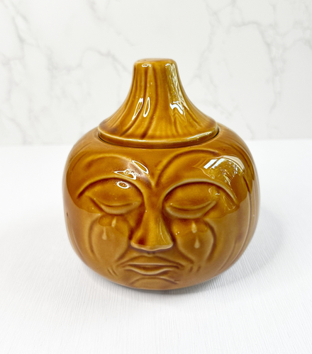 Price Kensington Onion Face Pot | Vintage Kitchen Decor