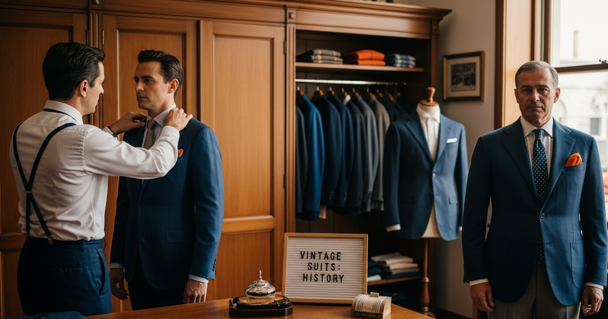 Understanding Vintage Suits: History and Significance