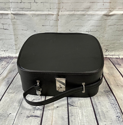 Vintage Suitcase | Original 1960s Vintage Small Black Suitcase | My Vintage