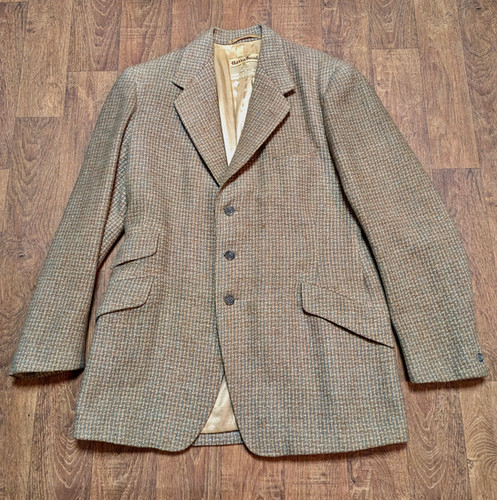 RARE 1930s/40s Vintage Pytchley Harris Tweed Blazer Size Large | My Vintage
