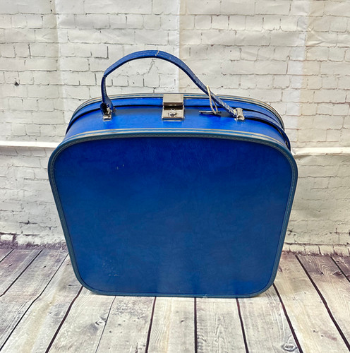 Vintage Suitcase | Original 1960s Vintage Royal Blue Suitcase | My Vintage