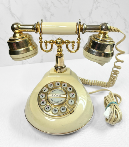 Retro Telephone | Vintage Antique Style Cream Astral Sloane Telephone ...