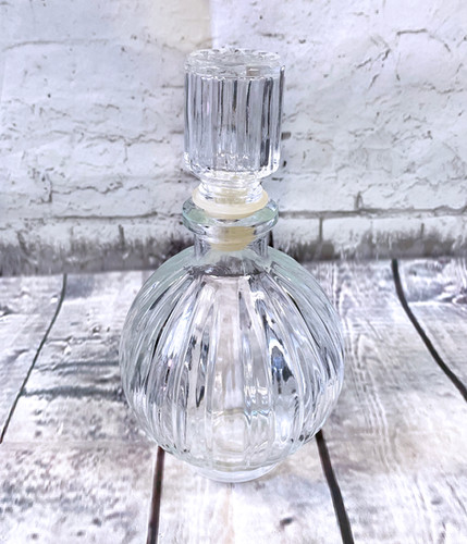 Vintage Decanter | 1960s Vintage Modele Depose Ribbed Glass Decanter ...