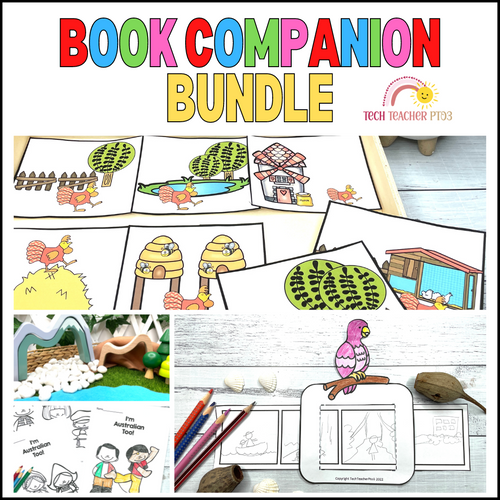 SAVE 30% Companion Literacy Book Bundle | Tech Teacher Pto3