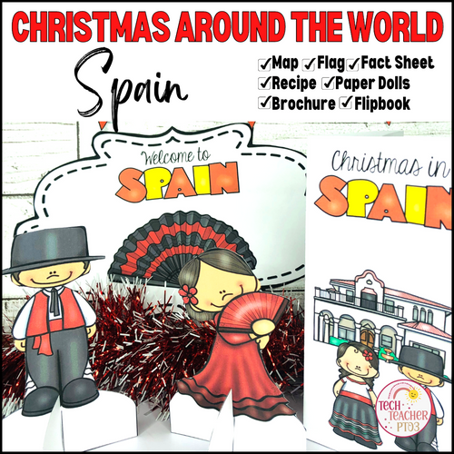 Christmas in the Spain I Holidays Around the World | Tech Teacher Pto3