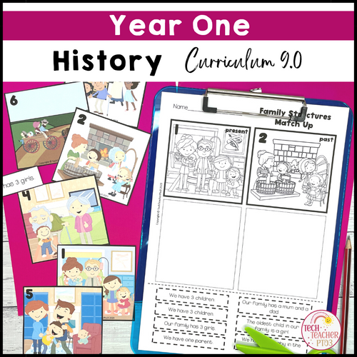 Year 1 History Australian Curriculum 9.0 HASS | Tech Teacher Pto3