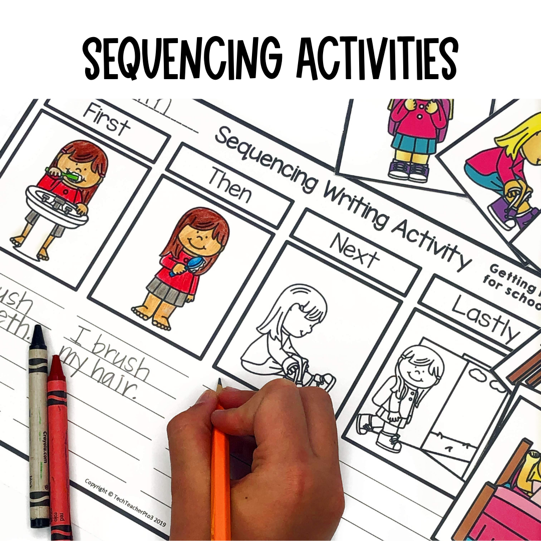 Sequencing Activities | Tech Teacher Pto3