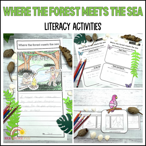 Where the Forest Meets the Sea Literacy Activities | Tech Teacher Pto3