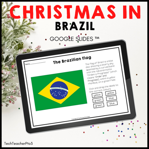 Christmas in Brazil Google Slides ™ Holidays Around the World | Tech ...