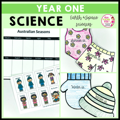 Science Year 1 Earth and Space Sciences | Tech Teacher Pto3