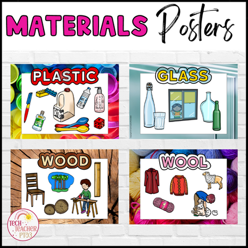 Materials Posters | Tech Teacher Pto3