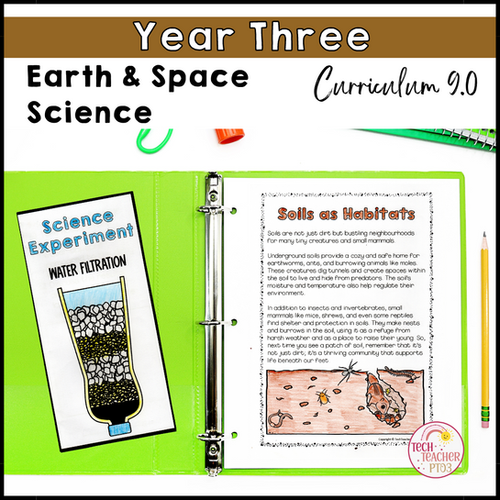 Year 3 Earth and Space Sciences Australian Curriculum 9.0 | Tech ...