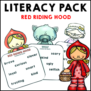 Red Riding Hood Literacy Activities | Tech Teacher Pto3