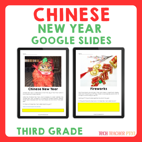 Chinese Lunar New Year Google Slides | Reading Activities | Distance ...