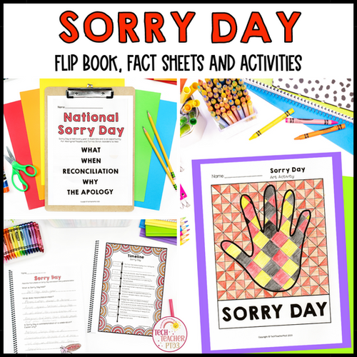 Sorry Day Activities | Tech Teacher Pto3