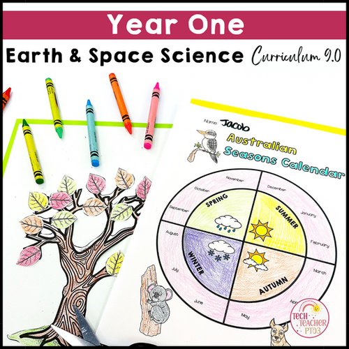 Year 1 Science Earth and Space Sciences Australian Curriculum 9.0 ...