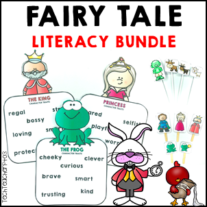 SAVE 30% Fairy Tale Literacy Activities Bundle | Tech Teacher Pto3