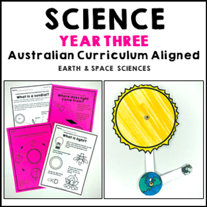 Science Year 3 Earth and Space Sciences | website
