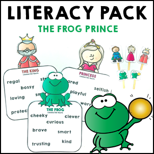 The Frog Prince Literacy Pack | Tech Teacher Pto3