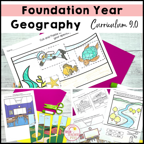 Geography Foundation Year Australian Curriculum 9.0 HASS | Tech Teacher ...