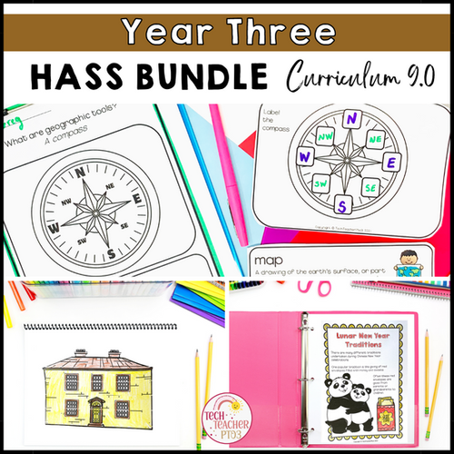 SAVE 30% Geography History Civics Year 3 Bundle Australian Curriculum ...