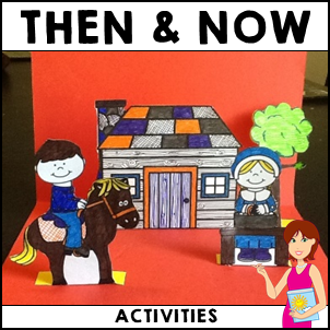 Long Ago and Today / Then and Now Social Studies Activities | website