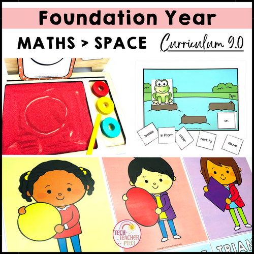 Foundation Year Maths Space ACARA 9.0 | Tech Teacher Pto3