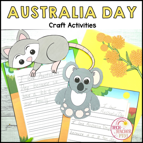 Australia Day Craft | Tech Teacher Pto3