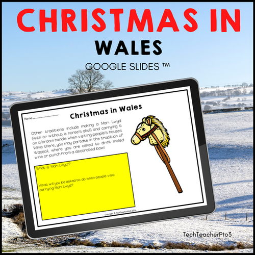 Christmas in Wales Google Slides ™ Holidays Around the World | Tech ...