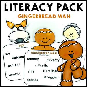 The Gingerbread Man Literacy Activities | Tech Teacher Pto3
