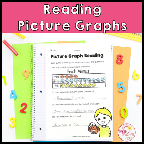 Picture Graph Reading Activities | Tech Teacher Pto3