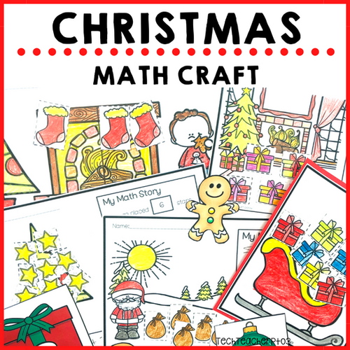 Christmas Math Craft Activities | Tech Teacher Pto3