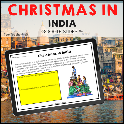 Christmas in India Google Slides ™ Holidays Around the World | Tech ...