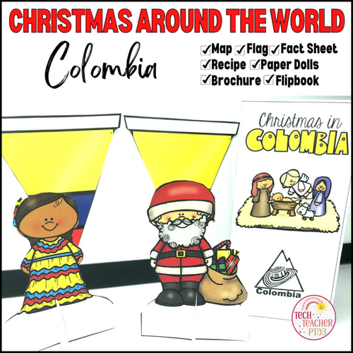 Christmas in Colombia I Holidays Around the World | Tech Teacher Pto3