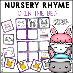 10 In the Bed Nursery Rhyme Activities | Tech Teacher Pto3