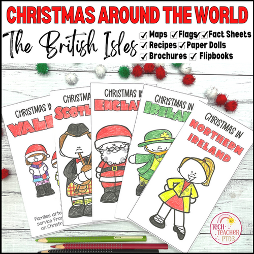 SAVE 30% Christmas Around the World Holidays The British Isles Bundle ...